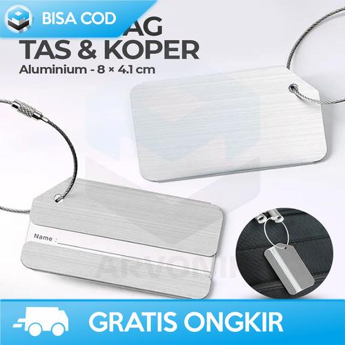 Jual PENANDA NAME TAG TAS KOPER UMROH ALUMUNIUM KOKOH ANTI PECAH HEBA ...