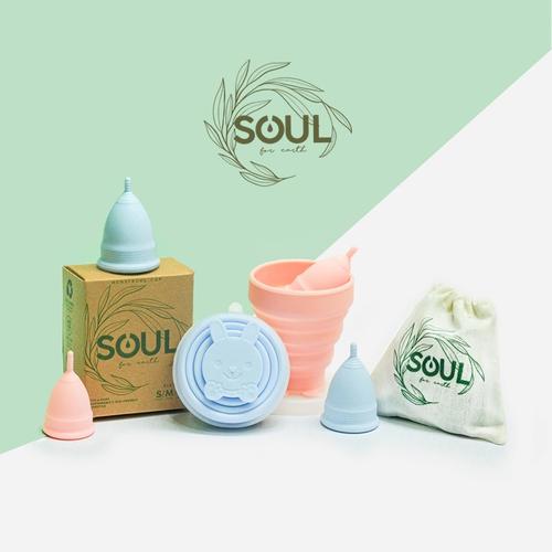 Jual Menstrual Cup Sterilizer Soul Bunny / Gelas lipat steril Folding ...