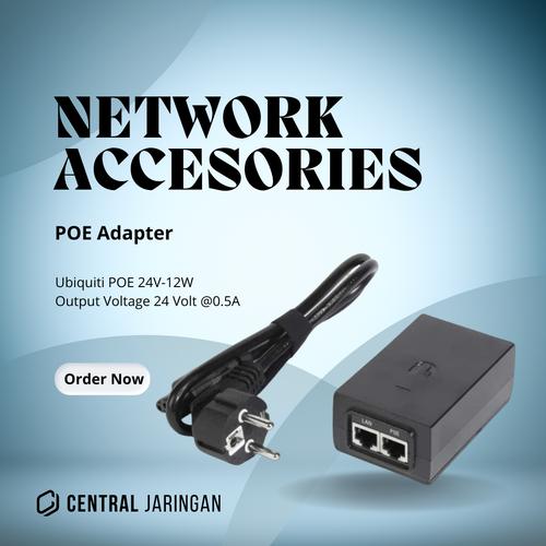 Jual Ubiquiti POE-24V-12W PoE Adaptor 24V 0.5A - Jakarta Barat ...