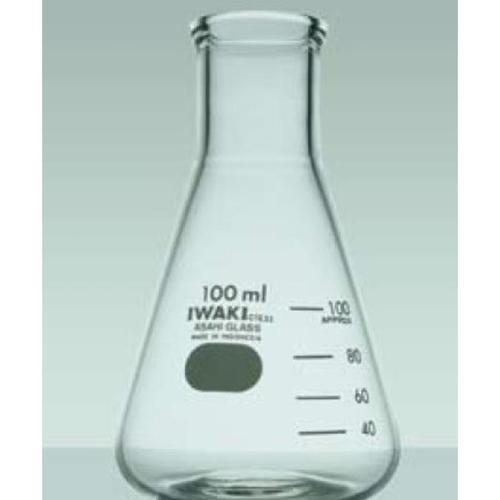 Jual Gelas Erlenmeyer Iwaki / Tabung Erlenmeyer / Labu Erlenmeyer 100 ...