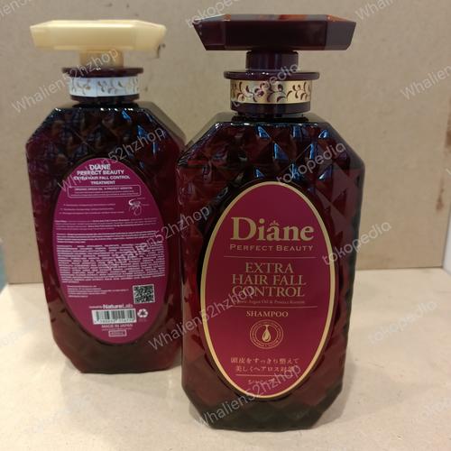 Jual Diane EXTRA HAIR FALL CONTROL Shampoo - 450 ml - CONDITIONER ...