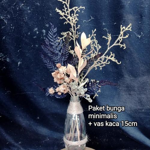 Jual vas bucket bunga kering paket mini lengkap - baby 6 - Kab. Malang ...