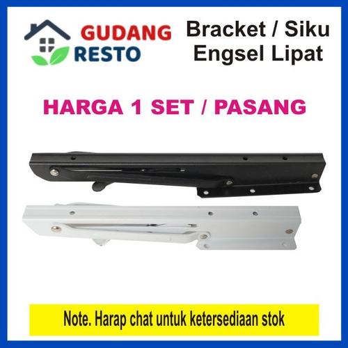 Jual 18" inch Bracket Lipat / Siku / Engsel FOLDING Rak / Meja ...