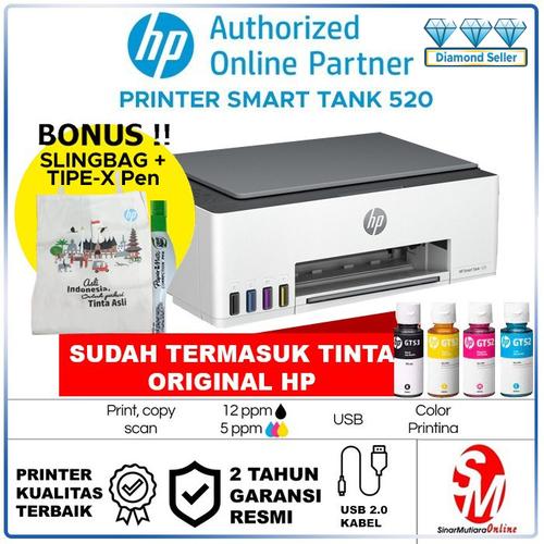 Promo Printer HP 520 All in One Smart Tank Cicil 0% 3x - Jakarta Barat ...