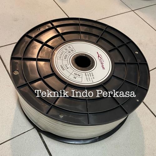 Jual Selang PU LISKAM 4 x 6 pneumatic / selang angin 4mm x 6mm - Putih ...
