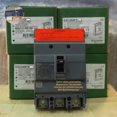 Jual MCCB BREAKER EasyPact SCHNEIDER 18kA 3P 100A EZC250F3100 - Jakarta Pusat - WIJAYAMAS ...
