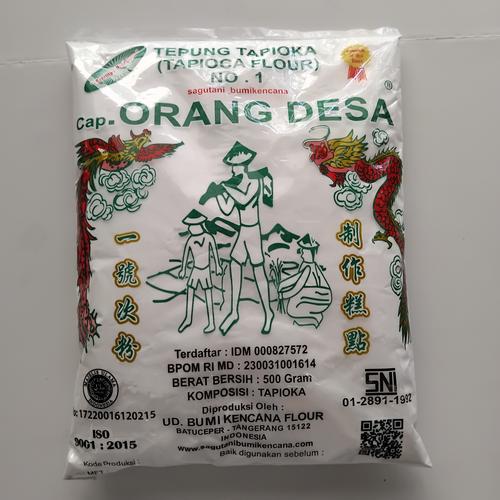 Jual Tepung Tapioka Cap Orang Desa 500gr - Kota Bandung - Toko Delima ...