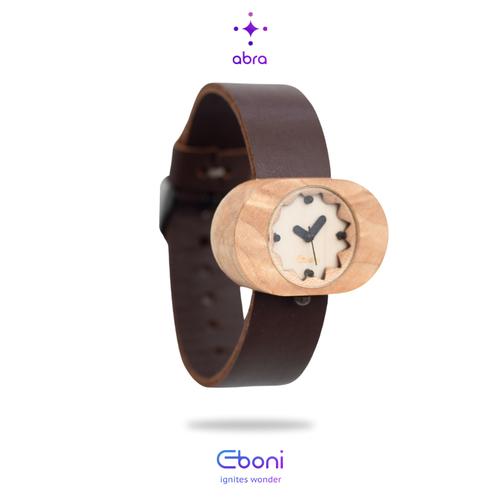 Jual Eboni Jam Tangan Kayu Abra - Dark Brown - Kab. Klaten - EBONI ...