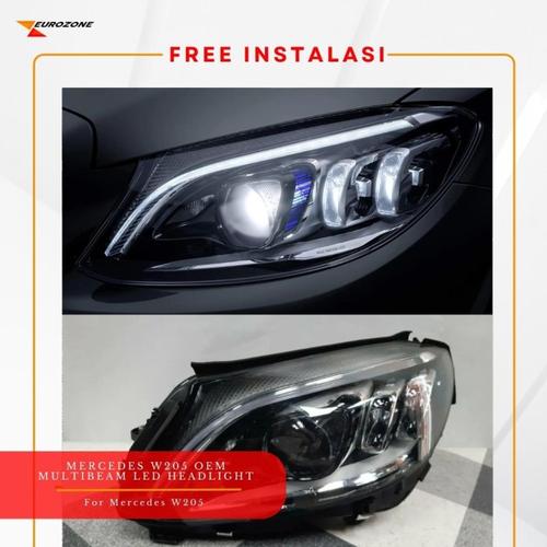 Jual Mercedes W205 AFTERMARKET Multibeam LED Headlight - Jakarta Utara ...