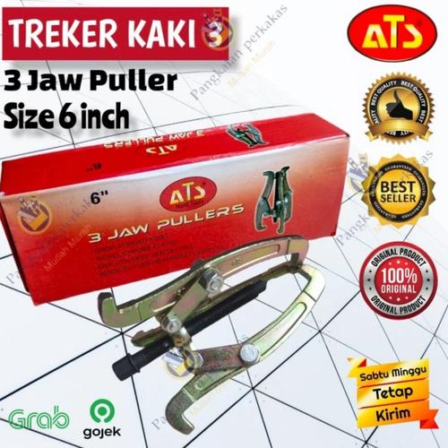 Jual TREKER ATS 6" INCH / TRACKER TRECKER 3 JAW GEAR PULLER 3 KAKI ...