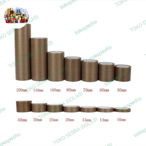 Jual Isolasi HEATER Panas, TEFLON TAPE - Cokelat, 12mm - Jakarta Barat ...