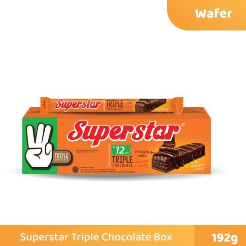 Jual Wafer Coklat Superstar Triple Chocolate Box - Jakarta Selatan ...