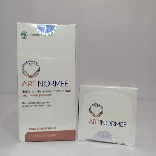 Jual Artinormee 100% Asli Original Herbal Obat Hipertensi Darah Tinggi ...
