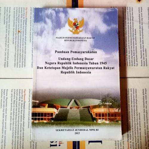 Jual PANDUAN PEMASYARAKATAN UNDANG-UNDANG DASAR NEGARA REPUBLIK INDONESIA - Kota Tangerang ...
