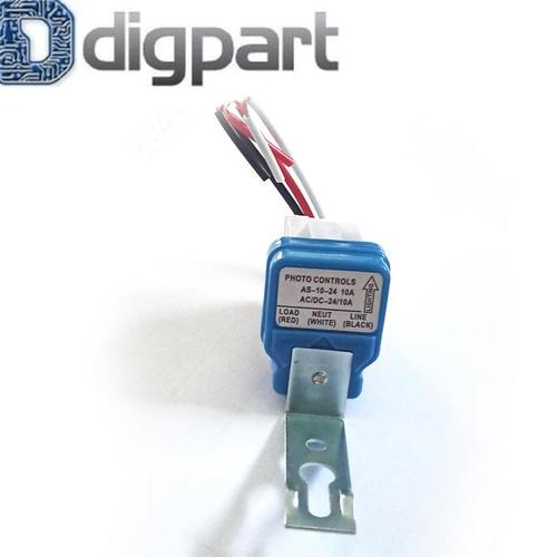 Jual Saklar Otomatis Sensor Cahaya AC DC 24V Photocell Penerangan Jalan ...