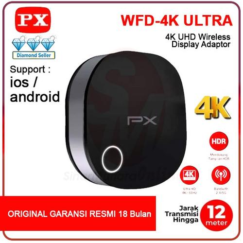 Promo Wireless Receiver PX WFD-4K ULTRA HDMI Audio Video Display TV 4K ...