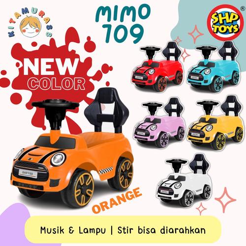 Jual Mainan Mobil Dorong Anak SHP Toys Ride on Car MIMO 709 - Putih ...