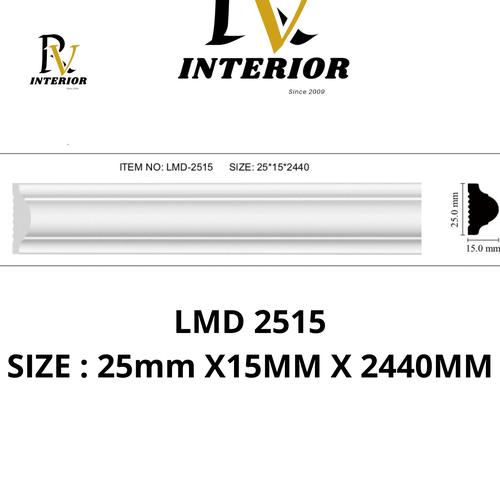 Jual Wall Moulding PVC Putih - List Dinding / list Profil - LMD-2515 - LMD-2515 - Jakarta Barat ...