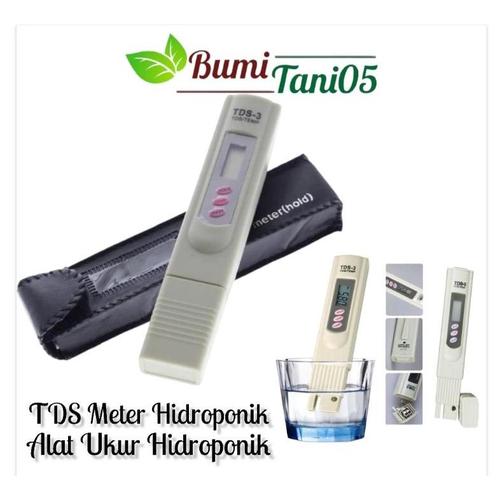 Jual TDS Meter Alat ukur air/hidroponik/aquarium TDS-3 - Jakarta Utara ...