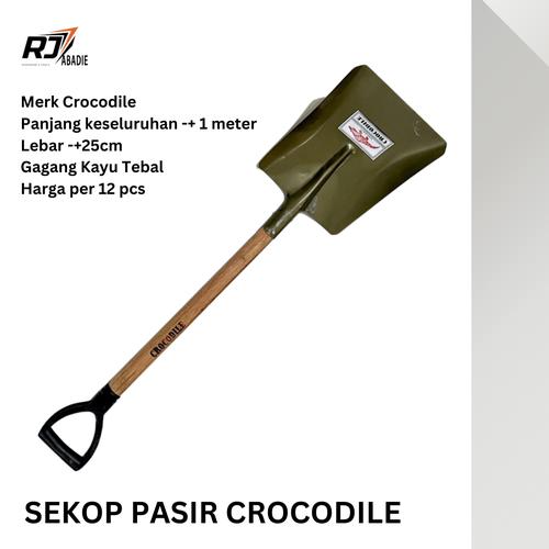 Jual Serok Sekop Pasir Gagang Kayu Tebal Ujung Runcing / Papak ...