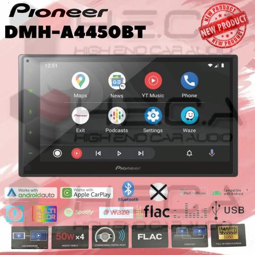 Jual Pioneer DMH-A4450BT Head Unit 7" inch Double Din Tape Audio TV Mobil - Kota Depok - High ...