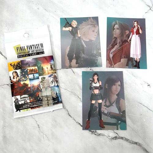 Jual FINAL FANTASY VII Anniv Art Museum 2 Another Card Cloud Tifa ...