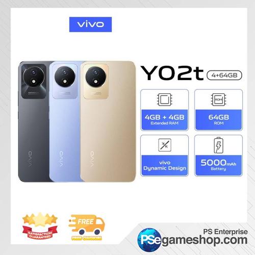 Promo vivo Y02T 4/64 5000mAh, Dual-Mode Camera, 6.51" HD+ Big Screen ...