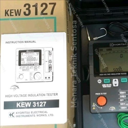 Jual Kyoritsu KEW 3127 High Voltage Digital Insulation Tester 5kV ...