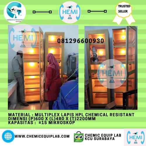Jual 60LPM LEMARI PENYIMPANAN INSTRUMENT MIKROSKOP KAPASITAS ±15 ...
