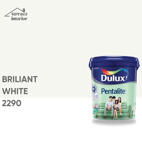 Promo Cat Tembok Dulux Interior Pentalite Warna Putih 2.5L Ultra Matt ...