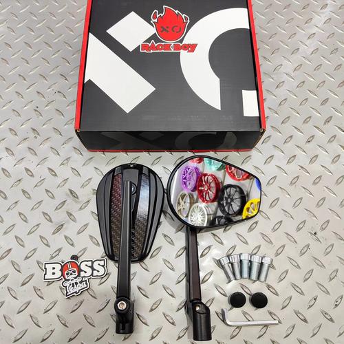 Jual Spion RACE BOY Carbon Oval Vespa Sprint Primavera GTS S LX LXV ...