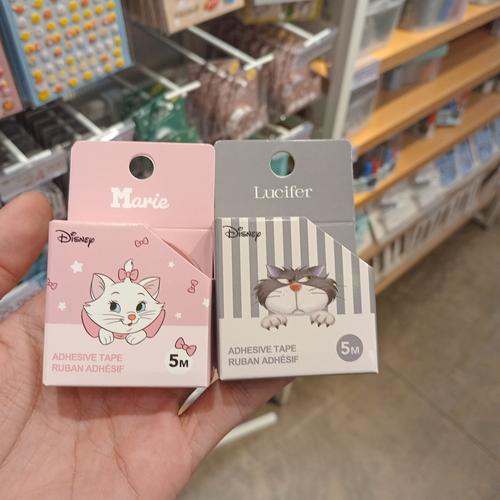 Promo Tape Perekat Cantik - Miniso Disney Cat Single-Roll Adhesive Tape ...