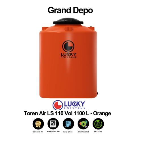 Jual Toren Air 1100 Liter LS 110 Orange Lucky Polytank - Kota Tangerang ...