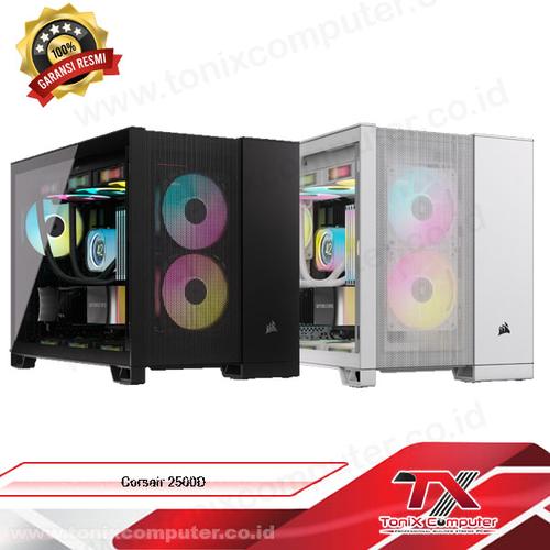 Promo Corsair 2500D AIRFLOW Mid-Tower Dual Chamber Case | Casing PC ...