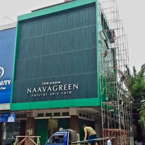 Jual NAAVAGREEN Facade - Fasad ACP. Lettersign, Huruf Timbul. Outdoor ...