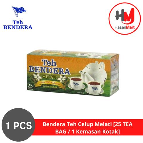 Jual Bendera Teh Celup Melati [25 TEA BAG / 1 Kemasan Kotak] - Kab ...