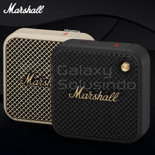 Promo MARSHALL WILLEN Black Bluetooth Portable Speaker Cicil 0% 3x ...