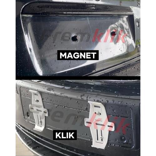 Jual Fremklik Dudukan Plat Nomor Tanpa Rangka Magnet/Klik - KIA ...