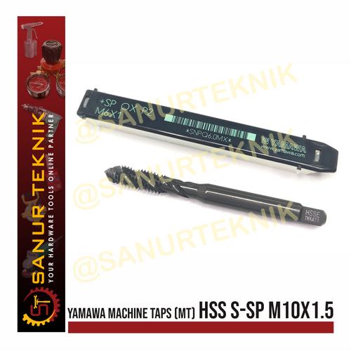 Jual YAMAWA Machine Taps MT / Tap Mesin HSS S-SP M10x1.5 / M10 x 1,5 ...