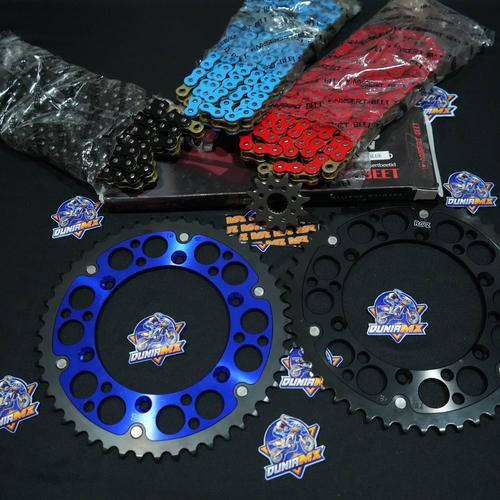 Jual Gear Set ROZ YZ 250X X 520 Rantai Warna NASSERT BEET O RING 520 ...