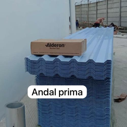Jual Atap Alderon Double Layer - Upvc Alderon - Translucent, per 0.5 m ...
