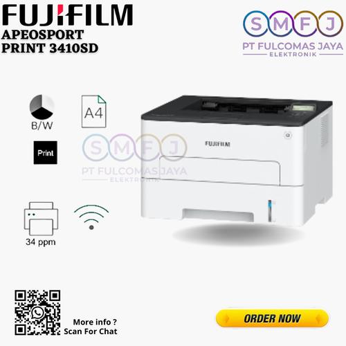 Jual Fujifilm ApeosPort Print 3410SD (Print Only) A4 Mono Laser Printer ...