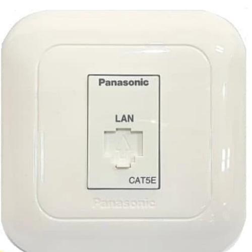 Jual PANASONIC STOP KONTAK OUTLET DATA CAT 5 WEJ2488 RJ45 SOCKET LAN ...