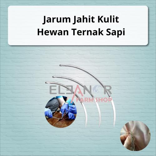 Jual Perawatan Hewan Jarum Jahit Kulit Hewan Ternak Sapi Kambing Domba ...