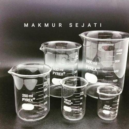 Jual Beaker Glass pyrex | Beaker Low Form | gelas kimia pyrex - 100ml ...