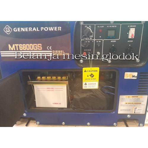 Jual Genset Diesel General Power MT-6800-GS 5000 Watt 1 Phase - Jakarta Barat - Belanja Mesin ...