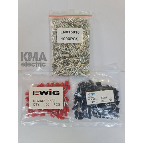 Jual scun ferrules / skun ferrules cord end terminal 1.5 mm - polos ...