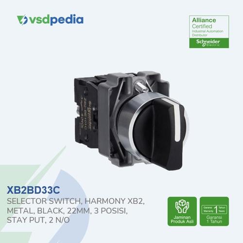Promo SCHNEIDER SELECTOR SWITCH XB2 3 POSISI 2 N/O XB2BD33C - Jakarta Timur - vsdpedia | Tokopedia
