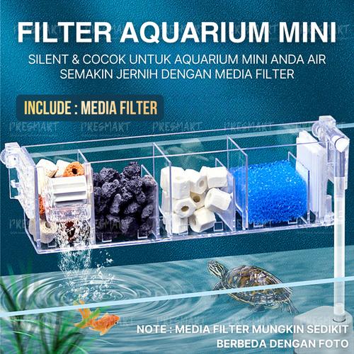Jual Hanging Hang on Filter Gantung Akrilik External Aquarium Akuarium Ikan - 2-Chamber ...