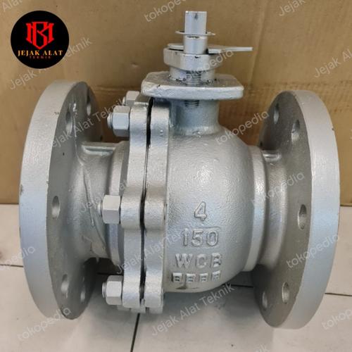 Jual BALL VALVE DPV 4" INCH DN100 ANSI150 WCB FLANGE / STOP KRAN DPV ...